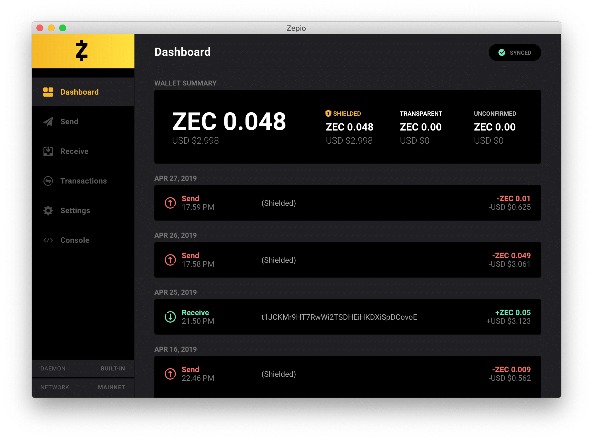 Introducing Zepio Wallet - Z.Cash